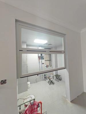 China Aluminium Folding Window Organ Horizontal Folding Window Tempered Glass Sliding Folding Window for sale