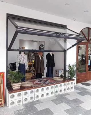 China Electrostatic Epoxy-Polyester Powder-Coated Folding Windows - 68 RAL/NCS Color Library for sale