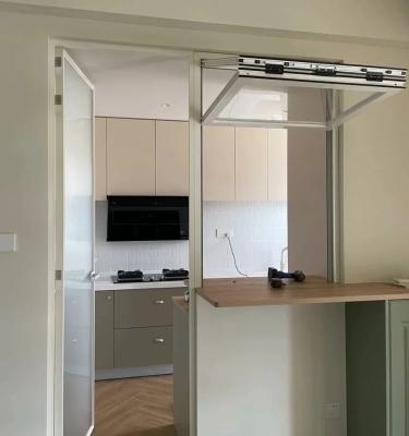 China Urban Noise Pollution Reduction Folding Windows - Rw 52 dB Sound Insulation for sale