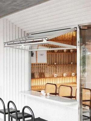 China Extreme Climate Folding Window Build with Triple-Pane Insulation and Anti-Icing Track Technology for sale