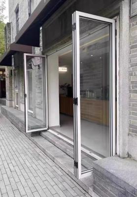 China Invisible Mechanism Folding Window Creating Illusion of Floating Glass Panels in Modern Interiors for sale