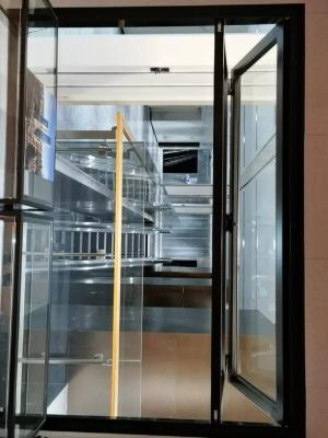 China Wildlife-Safe Folding Window Integration with Patterned Glass to Prevent Avian Collision Hazards for sale