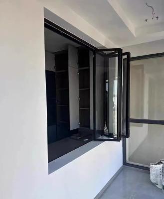 China PrairieSong Grassland View Folding Window Framing Undulating Meadow Landscapes with Minimal Frame Visual Interruption for sale