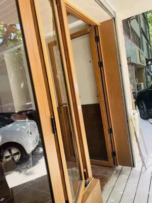 China PrairieSong Grassland View Folding Window Framing Undulating Meadow Landscapes with Minimal Frame Visual Interruption for sale