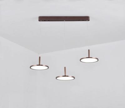 China Metal Acrylic Pendant Lamps with 3 Heads Lights for sale