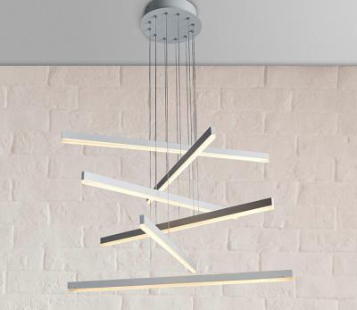China Elegant Acrylic LED Hanging Lighting with 6 Lights for sale