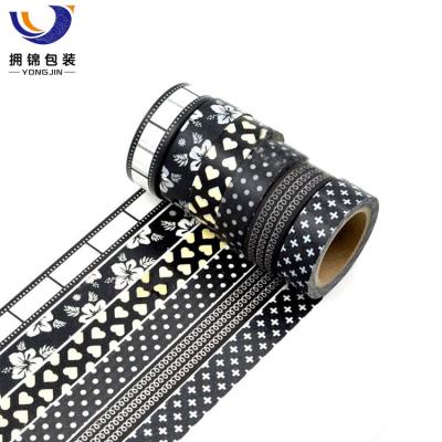 China Washi Paper Tape Set Custom Make Masking Washi Tape Greeting Cards for sale