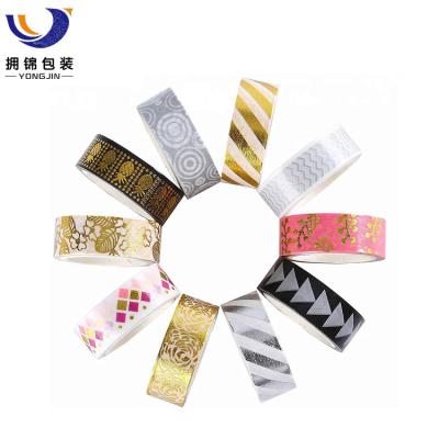 China 1 inch Wide Decoration washi masking colorful washi tape for sale