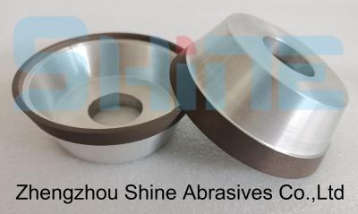 Cina 100 mm 11V9-70° Reti di legame di resina Ruote di coppe di diamanti per affilare il carburo in vendita
