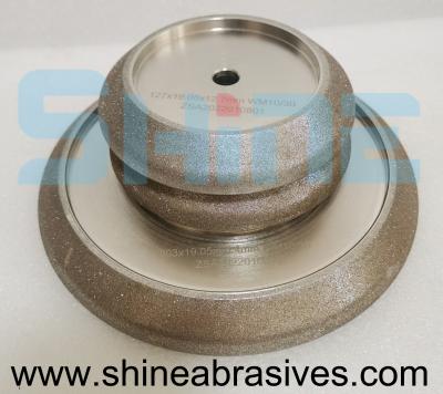 China Electroplated Diamond CBN Grinding Wheels Shine Abrasives 200mm For Band Saw Blades for sale