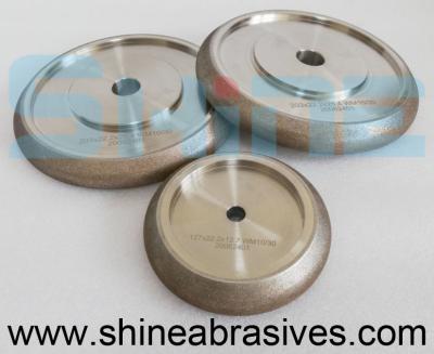 Cina CBN di lucidatura che affila la smerigliatrice Band Saw Blade Diamond Grinding Discs della ruota 1A1 in vendita