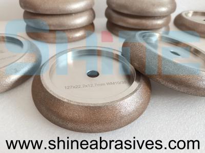 Cina CBN di lucidatura che affila la smerigliatrice Band Saw Blade Diamond Grinding Discs della ruota 1A1 in vendita