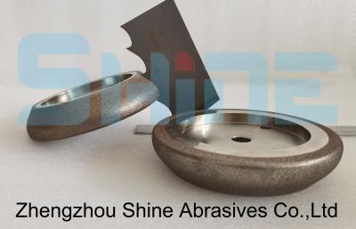 China High Porosity Diamond CBN Grinding Wheel Sharpening Carbide Bond 1 Inch Arbor Hole for sale