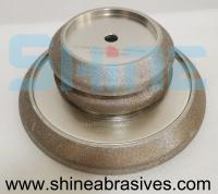 China 1x Round CBN Sharpening Wheel Tool 8inch Electroplated for sale