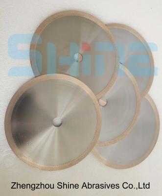 China Custom Diameter 1A1R Diamond Wheels For Polishing Optical Glass for sale