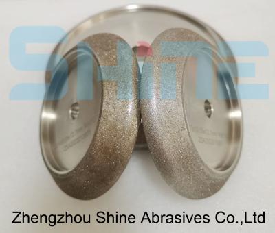Cina lame della lama a nastro che affilano la mola elettrolitica della ruota diamond/CBN per la smerigliatrice di legno Bench della sega in vendita