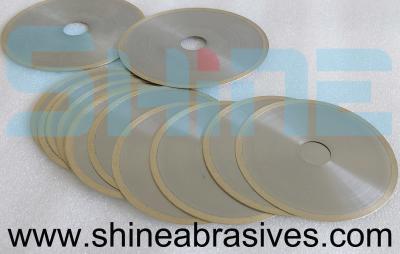 China Round Resin Bond Diamond Grinding Wheel For Precision Grinding for sale