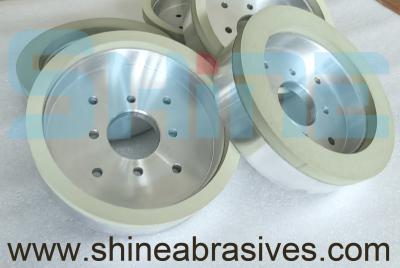 Cina Abrasivi di lucentezza legame vitrificato rotella di triturazione di diamanti 6 pollici forma cilindrica in vendita