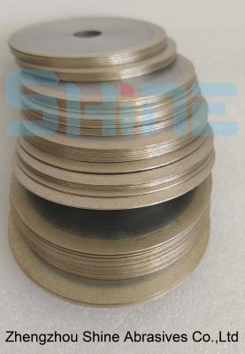 Cina Ruota di taglio a legame metallico 1A1R resistente, lame da taglio a diamanti in vendita
