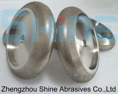 중국 7/39.5 띠톱 잎 날개 가열을 위한 전자기 접착된 CBN 밀링 휠 판매용