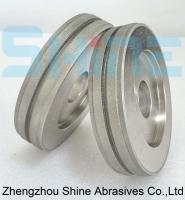 China Electroplated-bond diamond wheel for graphite rough grinding for sale