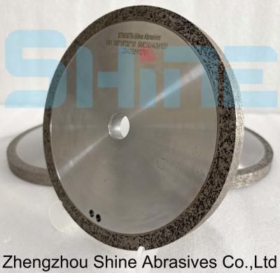 China 14F1 Electroplated Diamond Grinding Wheel 150mm D91 Sharp Protruding Grain Low Cutting Resistance Stable Processing for sale