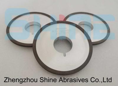 China 10mm Thickness Resin Bond Diamond Wheels 100mm 3A1 Solid Carbide Grinding for sale