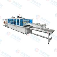 China Ultrasonic Flat Trapezoidal Pocket Filter Machine With Motion Controller Program Control for sale