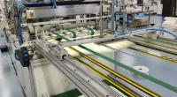 China Simple Operation Fully Automatic Airflow Filtering Bag-making Machine. for sale