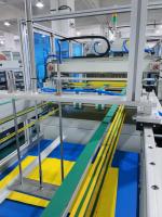 China 6KW Ultrasonic Trapezoidal Bagging Machine Motion Controller Program Control Servo Motor Drive HMI Operation for sale