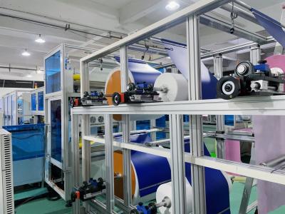 China 15KW A máquina de sacos trapezoidais de algodão de efeito inicial é equipada com uma interface fácil de usar e fácil de operar for sale