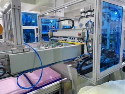 Cina 6KW 5-7M/min Macchinari avanzati per la produzione di sacchetti filtri ad aria ad efficienza media ad ultrasuoni in vendita