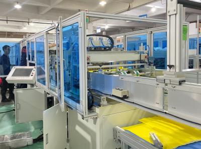 Cina Progettazione innovativa di una macchina per la filtrazione dell'aria ad alta efficienza trapezoidale ad ultrasuoni per Optimi in vendita
