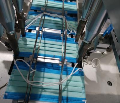 Cina 10kw.Full-automatica macchina per maschere personalizzate a colori.120 pezzi/min in vendita