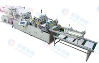 China 12KW Outer Trapezoidal Air Filter Bag Making Machine for sale