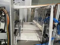 China Time-Saving Man-Machine Interface Operation Ultrasonic Medium-Effect Air Filter Bag Machine for sale