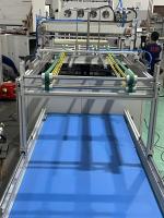 China Time-Saving Man-Machine Interface Operation Ultrasonic Medium-Effect Air Filter Bag Machine for sale