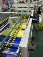 China PLC Smart Program, Ultrasonic External Trapezoidal Air Filter Bag Making Machine for sale