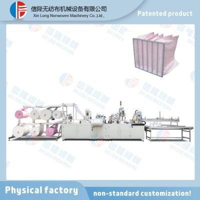China Equipamento de Fabricação Ultrassônico para Sacos Automáticos de Filtros de Ar Primários for sale