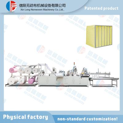 China Ultrasone luchtfilter zakmachine Niet-geweven zak luchtfilter fabricage machine Te koop
