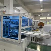 China OUTER TRAPEZOIDAL AIR FILTER BAG MAKING MACHINE for sale
