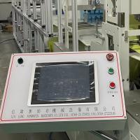 China Trapezoidal Air Filter Bag Making Machine, Medium Effect Air Filter Bag Making Machine Xinlong Manufacturing for sale