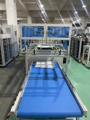 China Máquina para hacer bolsas de filtro trapezoidal primario de ultrasonido silencioso de 15 kW. en venta