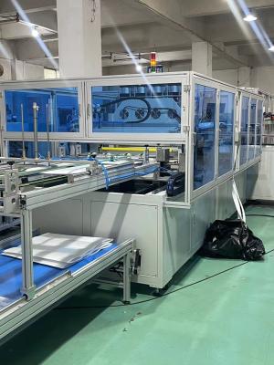 China Máquina para hacer bolsas de filtro trapezoidal primario de ultrasonido silencioso de 15 kW. en venta