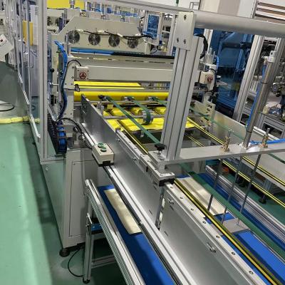 China Intelligent Program Control Non-woven Fabric Medium-effect Air Conditioning Air Filtration Bag Making Machine for sale