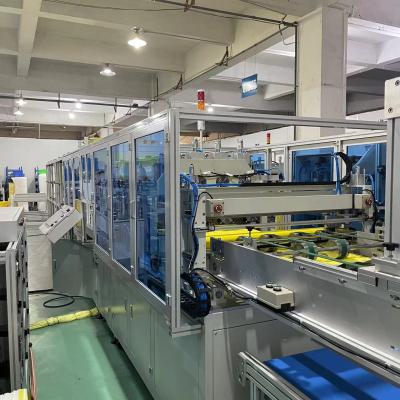 中国 中程度の効果の超音波空気フィルターバッグ製造機械の自動生産0.6Mpa 販売のため