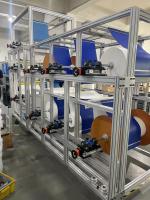 China Ultrasonic Non Woven Bag Welding Machine Motion Controller Program Control for sale