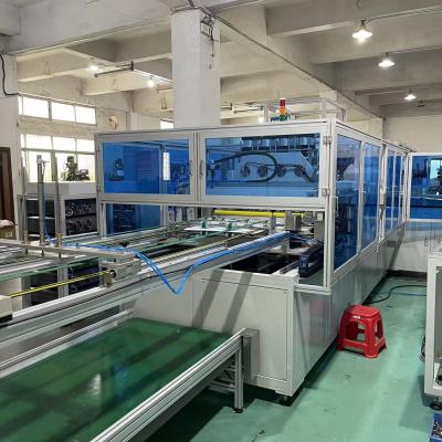 Cina Macchina per la produzione di sacchetti di filtro dell'aria trapezoidale intelligente, macchina per la produzione di prodotti di tessuti non tessuti in vendita