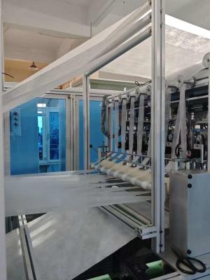 China Equipamento de produção automática multifuncional para sacos de filtro de ar trapezoidais com tiras divisórias à venda