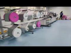 Medium-effect air filter bag machine